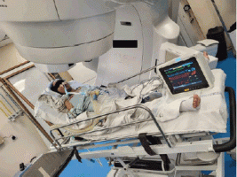 Intubated patient of malignant central airway obstruction due to ...
